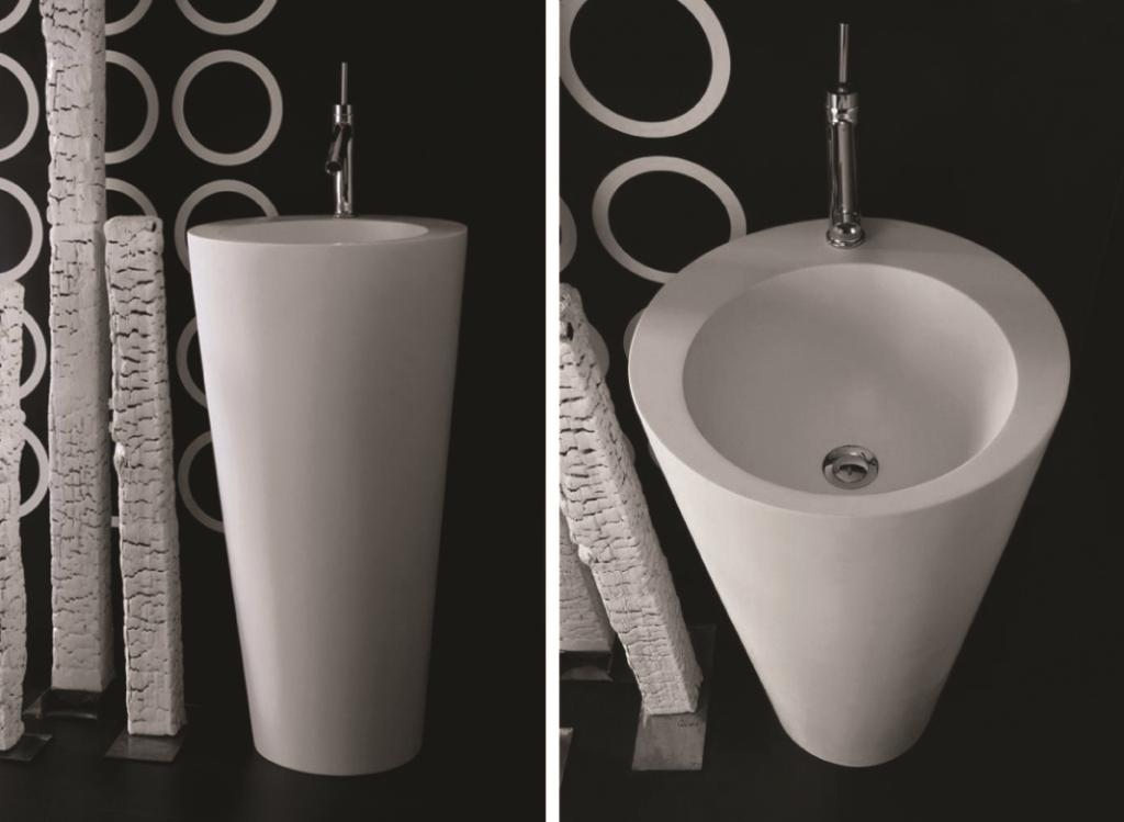 Varicor® Waschbecken Bestandteile